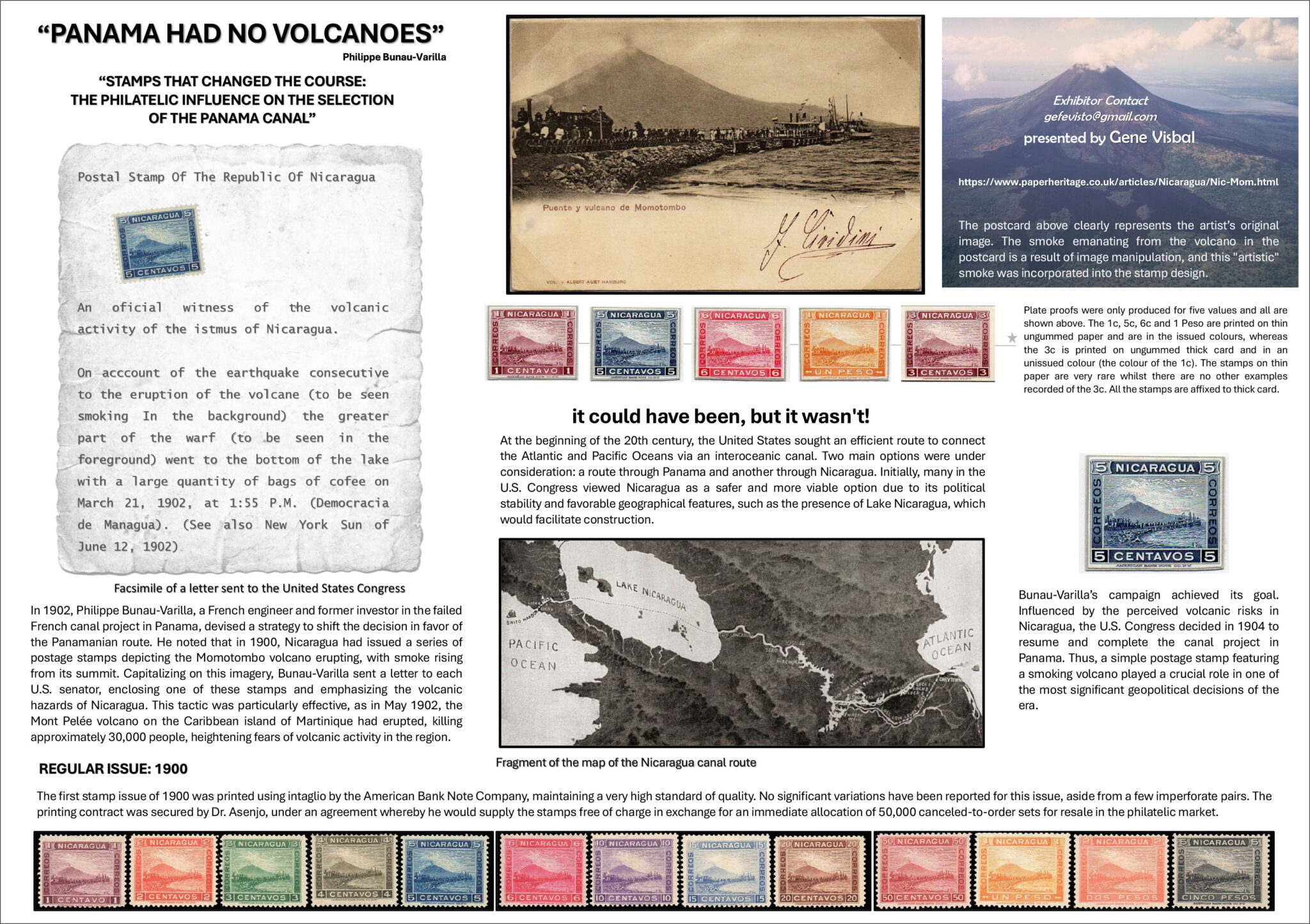PANAMA HAD NO VOLCANOES - My One Page Exhibit