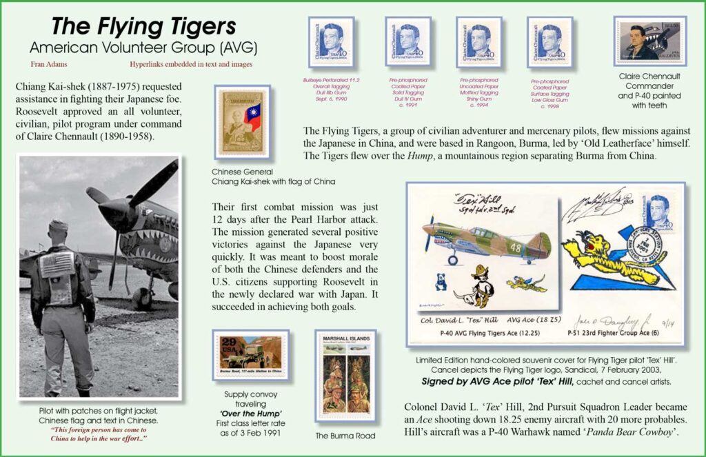 The Flying Tigers – American Volunteer Group (AVG) - My One Page Exhibit