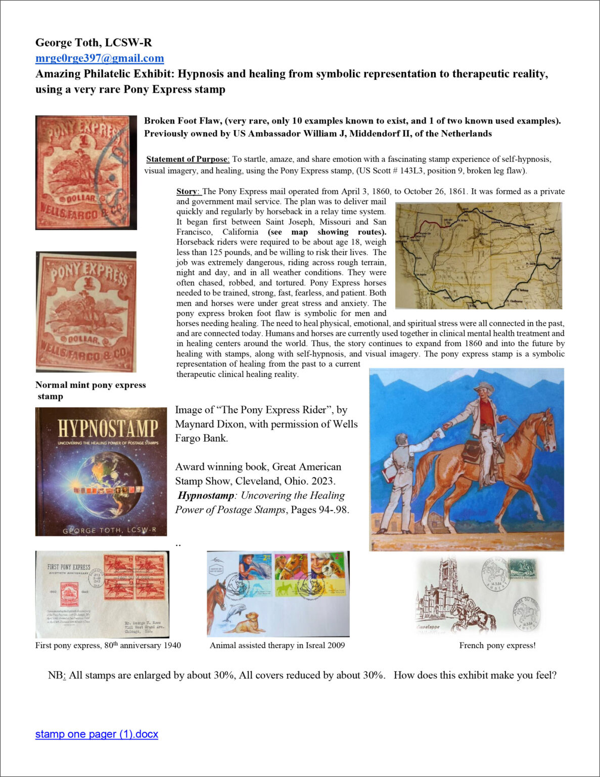 Amazing Philatelic Exhibit: Hypnosis and and healing – From Symbolic ...